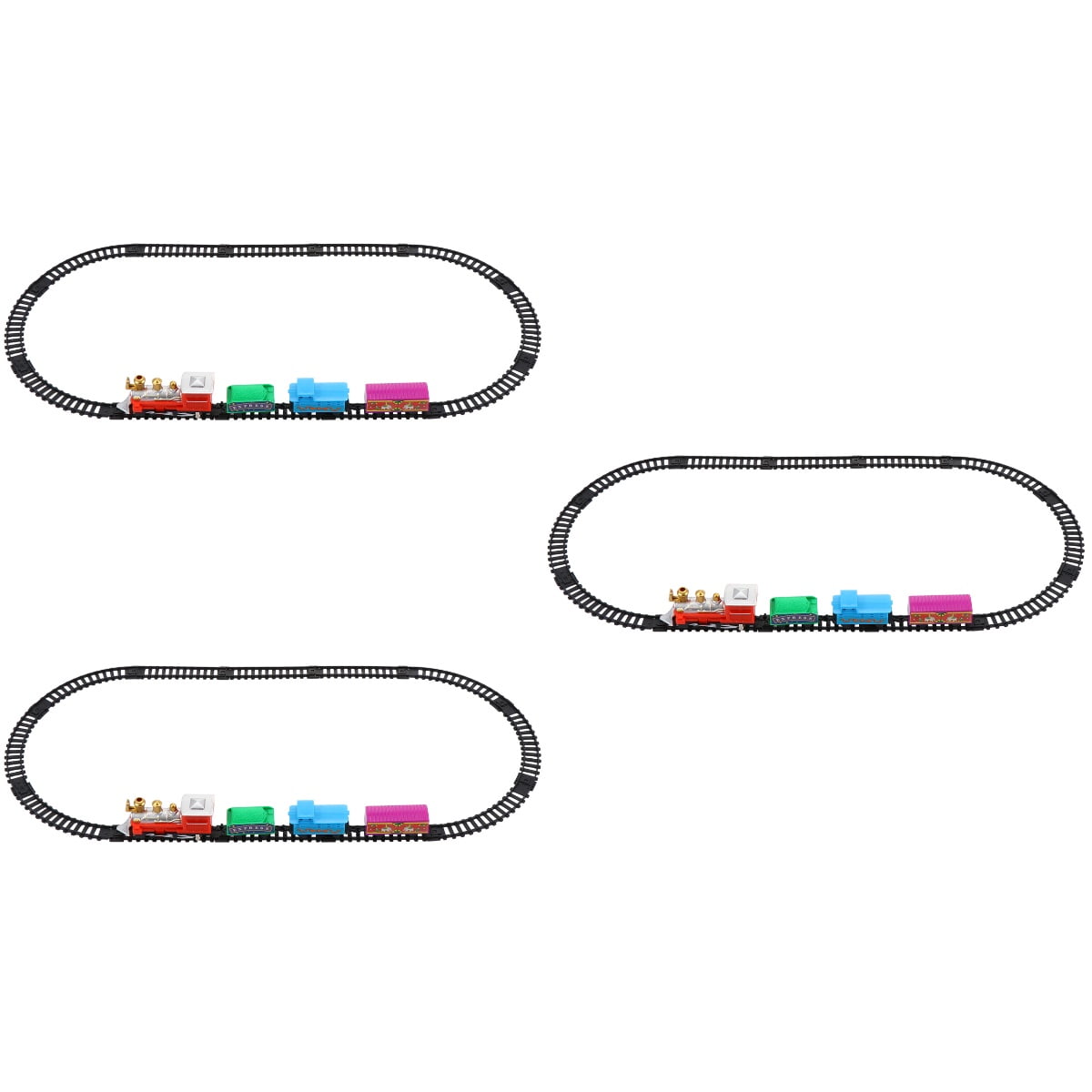 Raindrops 3 Pack Pigmented Train Set Smooth Surface Toy Child - Walmart.com