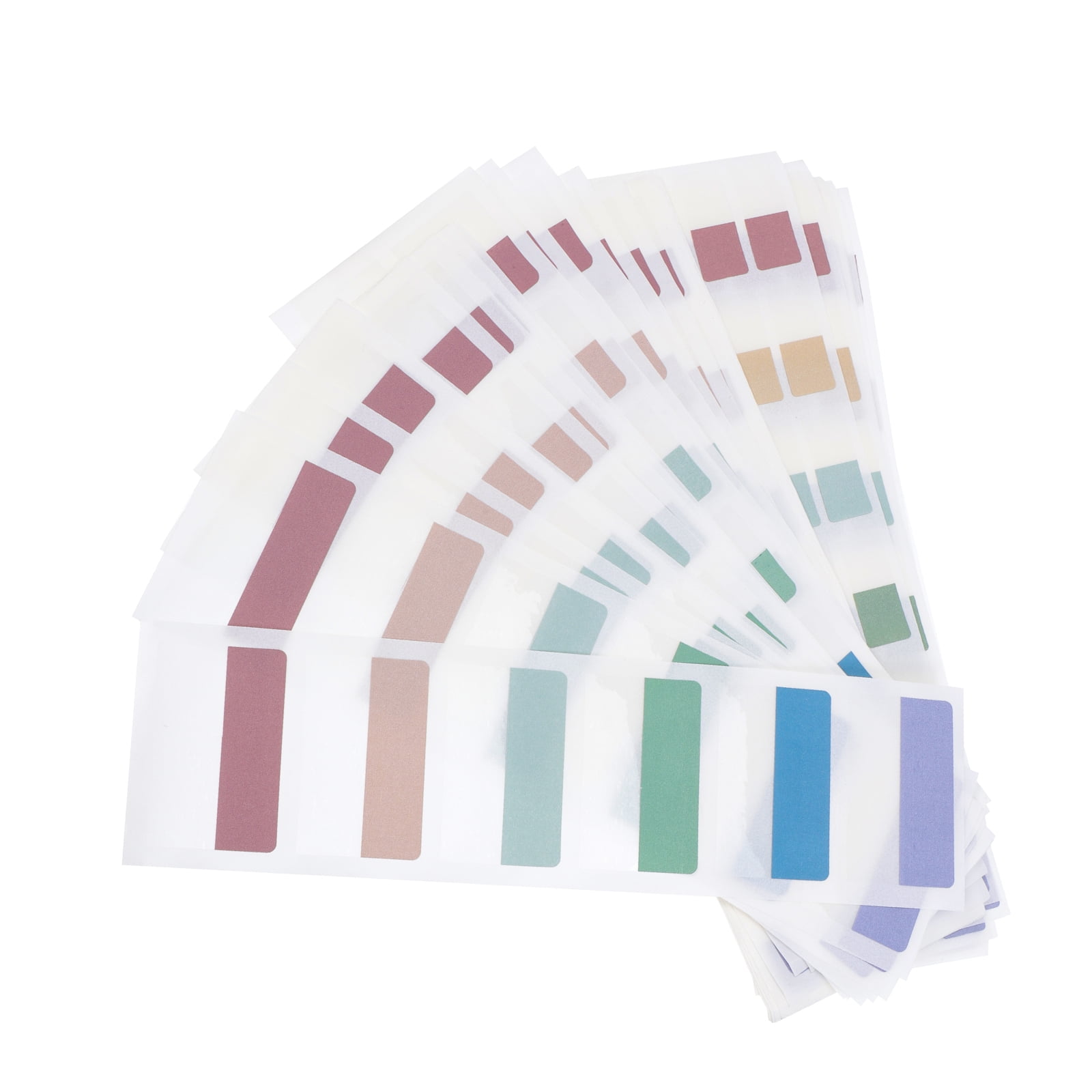 Raindrops 3 Packs Colored Tabs Pop Adhesive Transparent Student ...