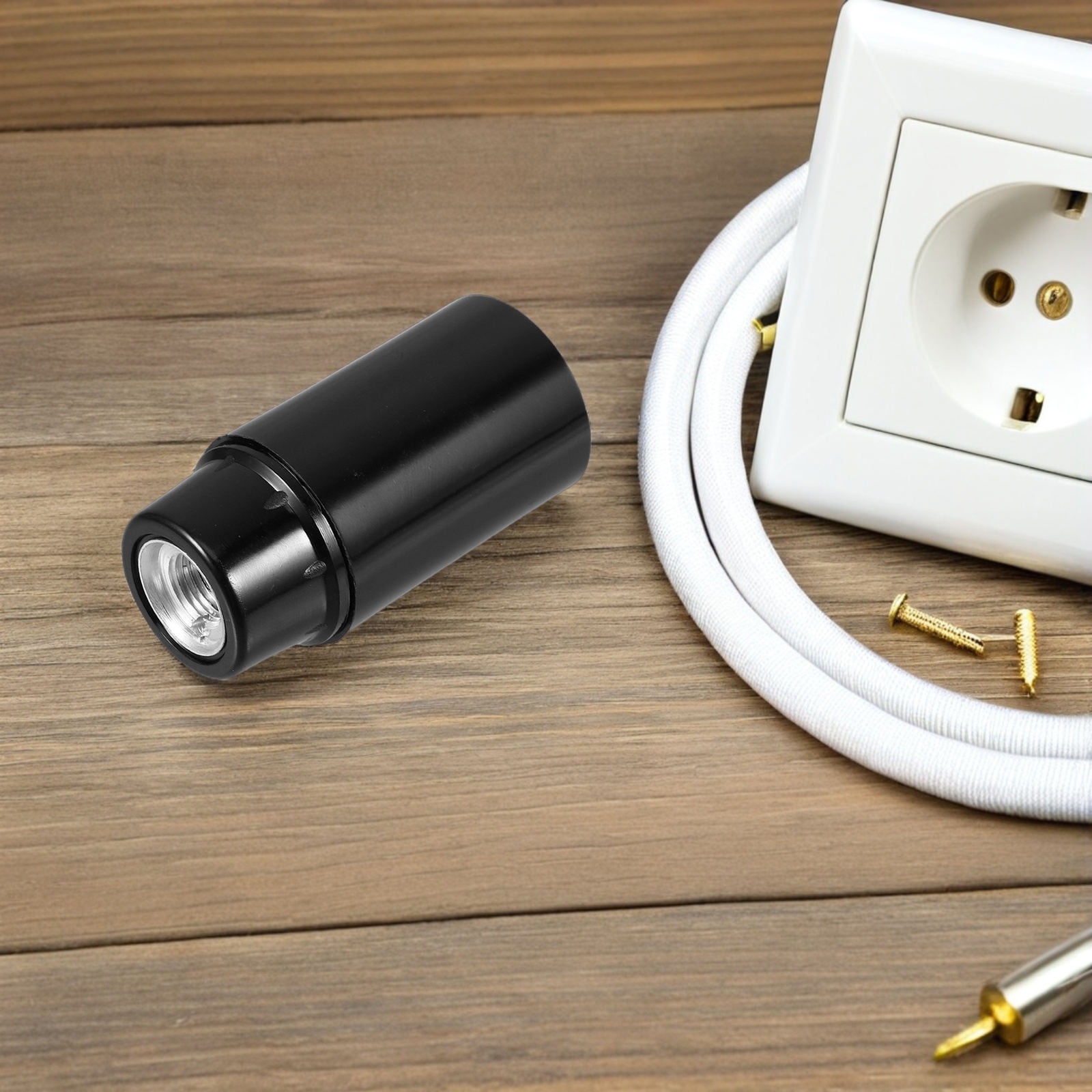 Raindrops 3 Pcs Candelabra Base Lamp Holder Light Sockets E14 Keyless ...