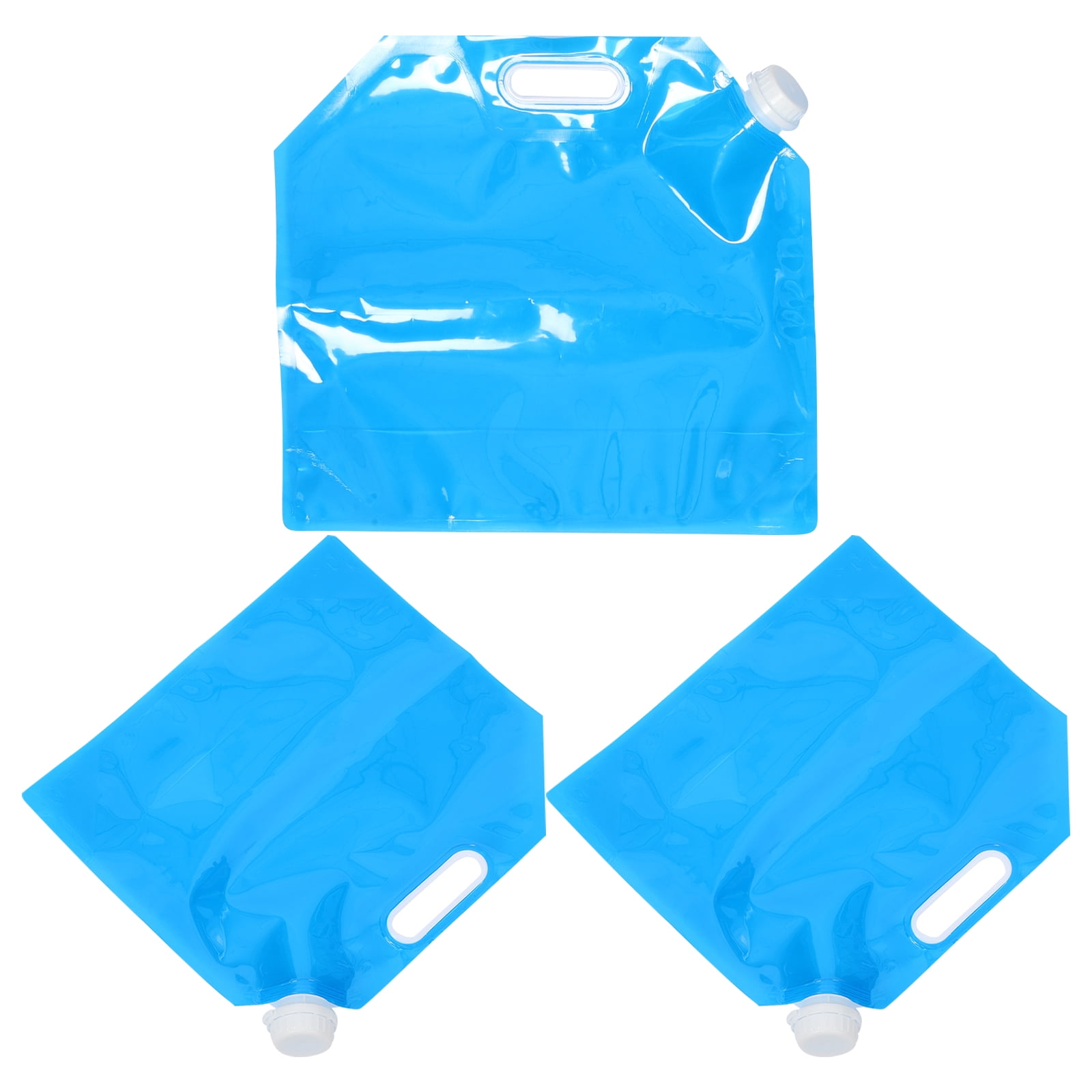 Raindrops 3 Pcs Folding Water Storage Bag Canteen Container Foldable ...