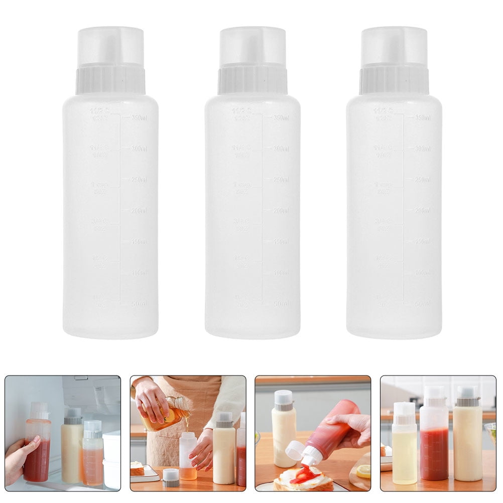 Kitandove Sauce Squeeze Container For Household Users 3Pcs - Walmart.com