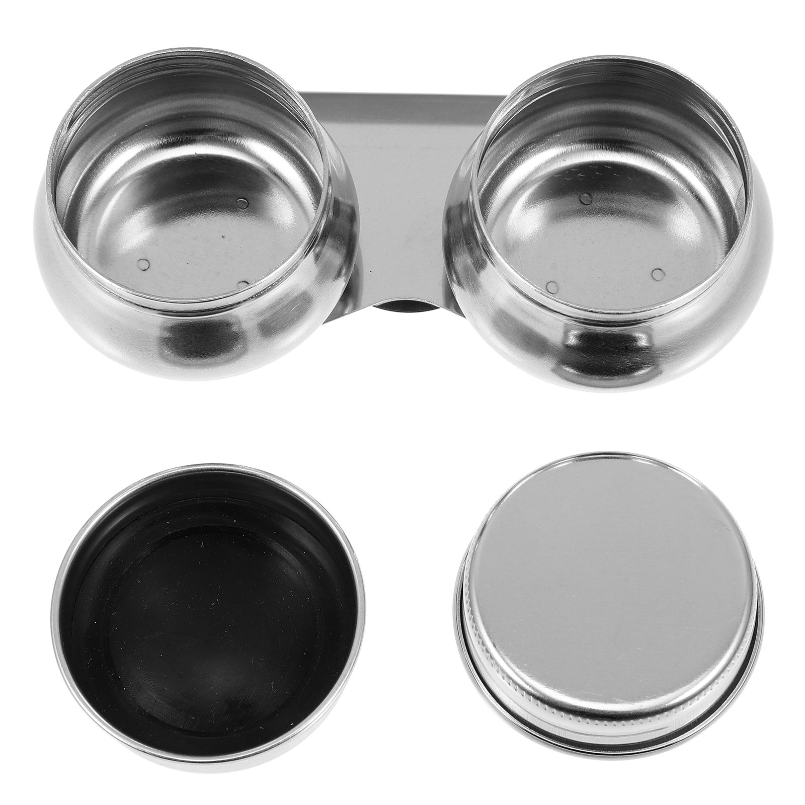 Raindrops 3 Pcs Oil Cup Palette Oil Pot Painting Oil Holder 10X4.5cm ...