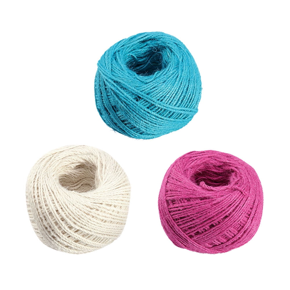 Raindrops 3 Pcs Rope for present Wrapping and Scrapbooking Rosy String ...