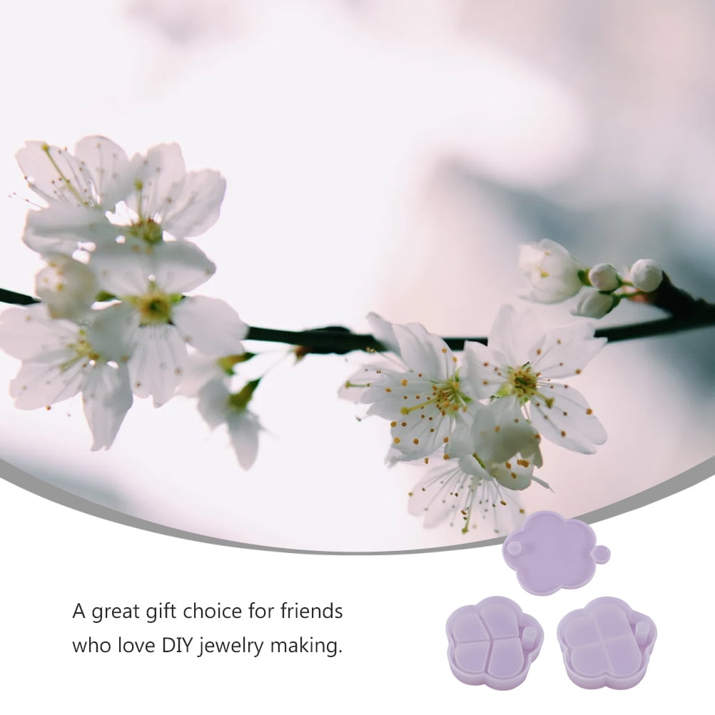 Raindrops 3 Pcs Silicon Fondant Mold Rotating Storage Box Diy Resin Art ...