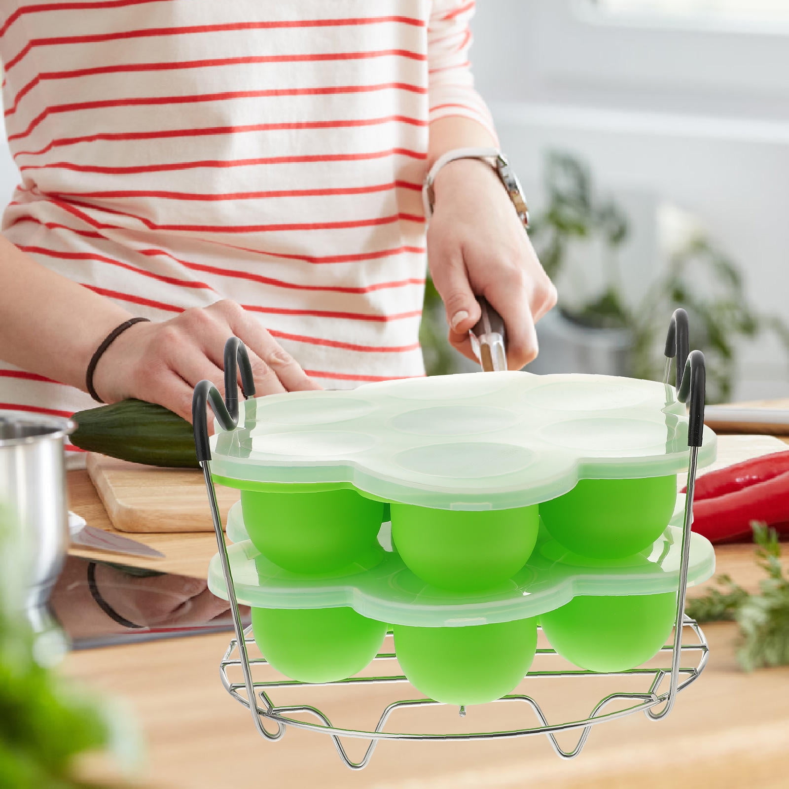 Raindrops 3 Pcs Silicone Tray Food Storage Container for Baby Rack ...