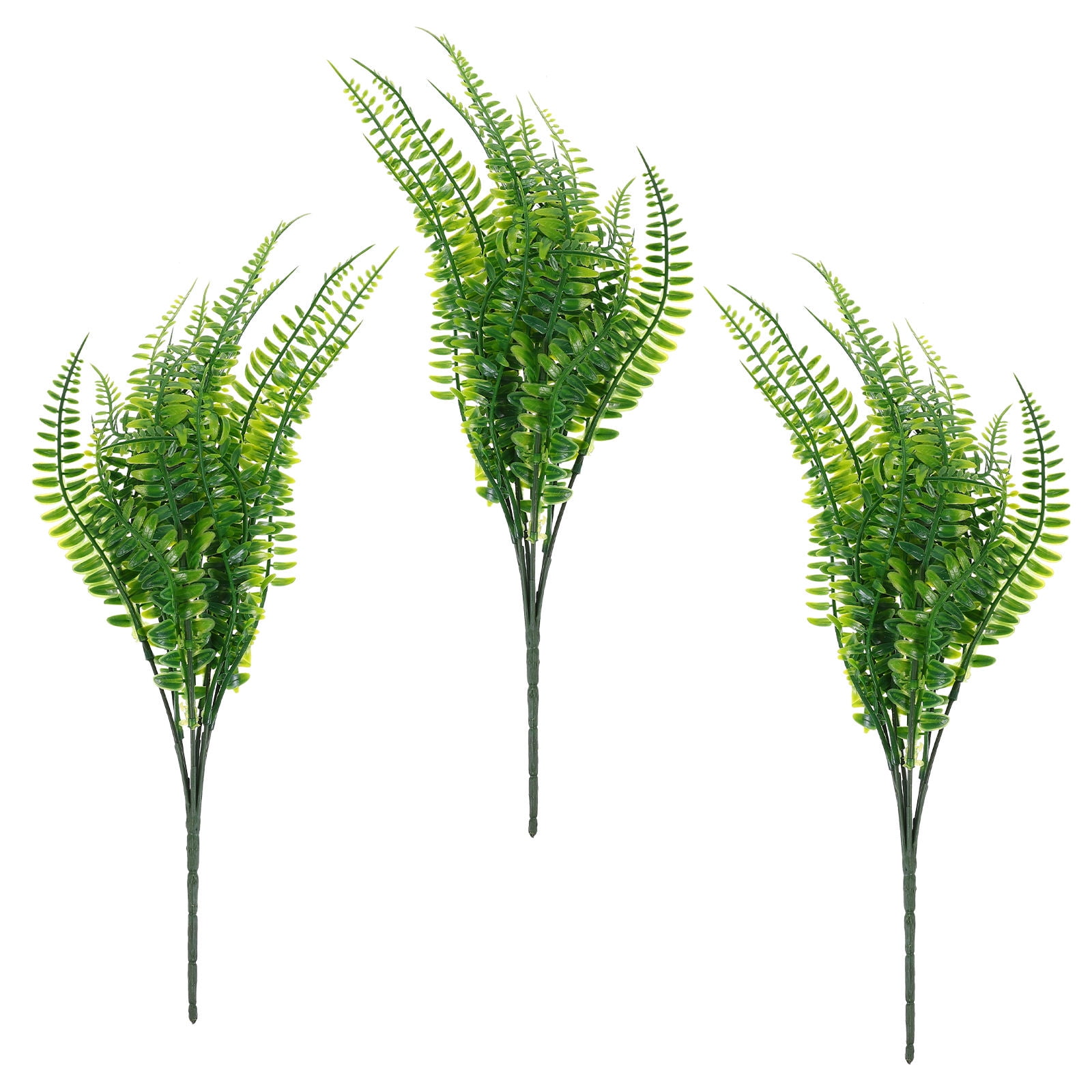 Raindrops 3 Pcs Simulation Ferns Model Decorative Small Fake Plant ...