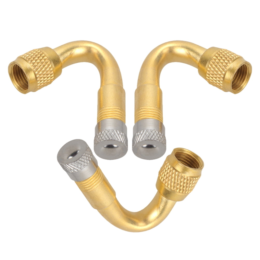 Raindrops 3 Pcs Valve Adapter Air Pump for Inflatables Connector Golden ...