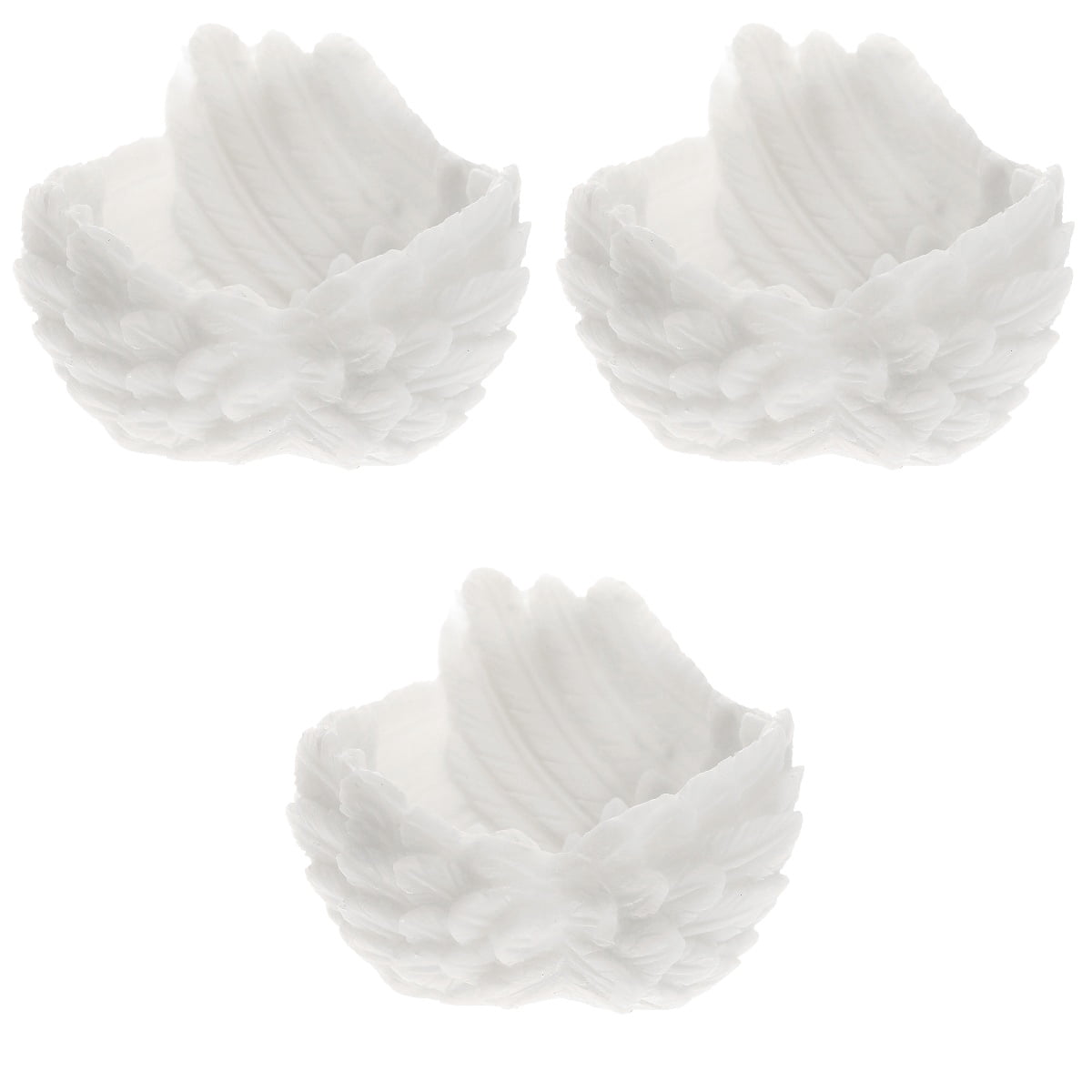 Raindrops 3 Pieces Crystal Ball Display Base Decorative Balls for Bowls ...