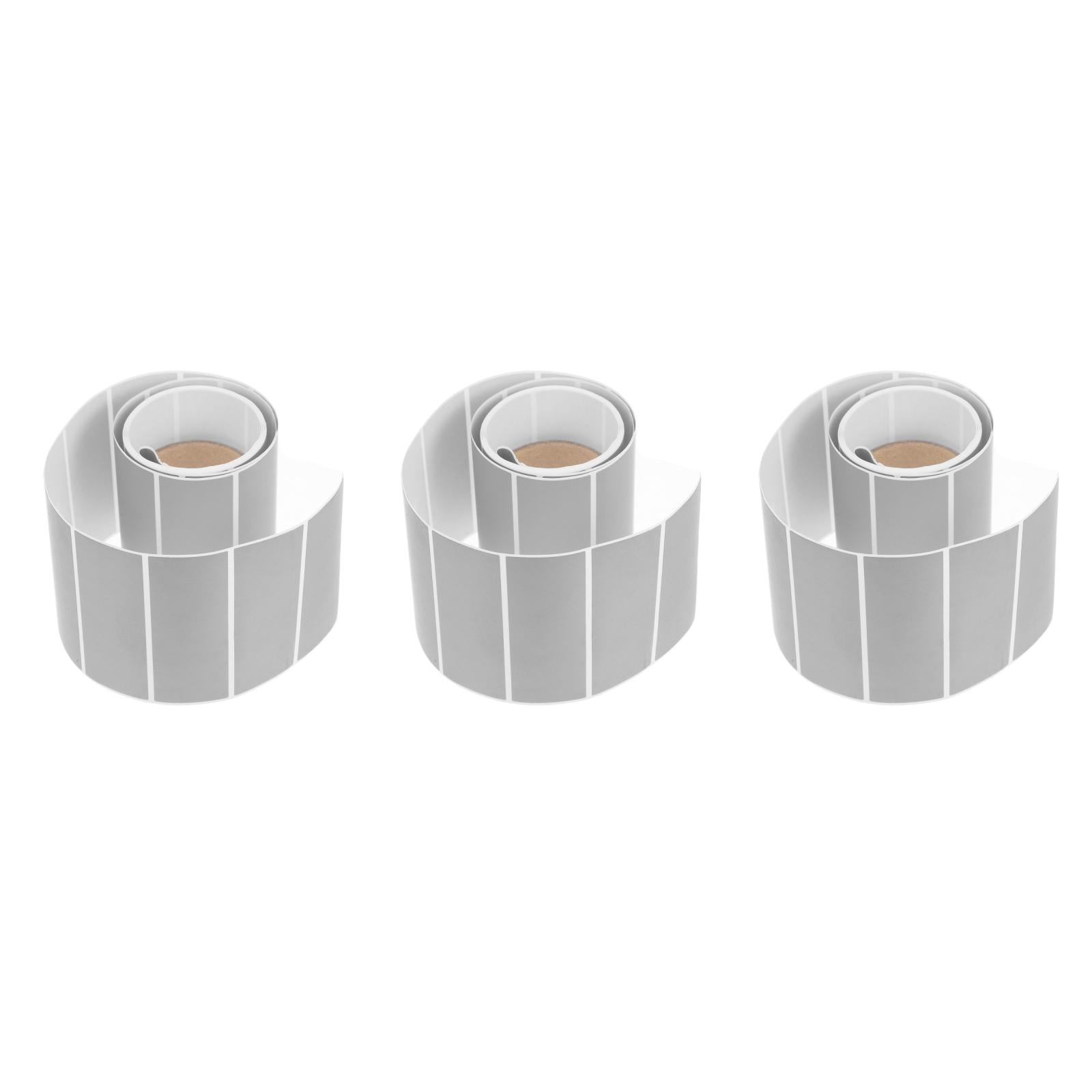 Raindrops 3 Rolls DIY Scratch Off Label Classroom Label Rectangle Peel ...