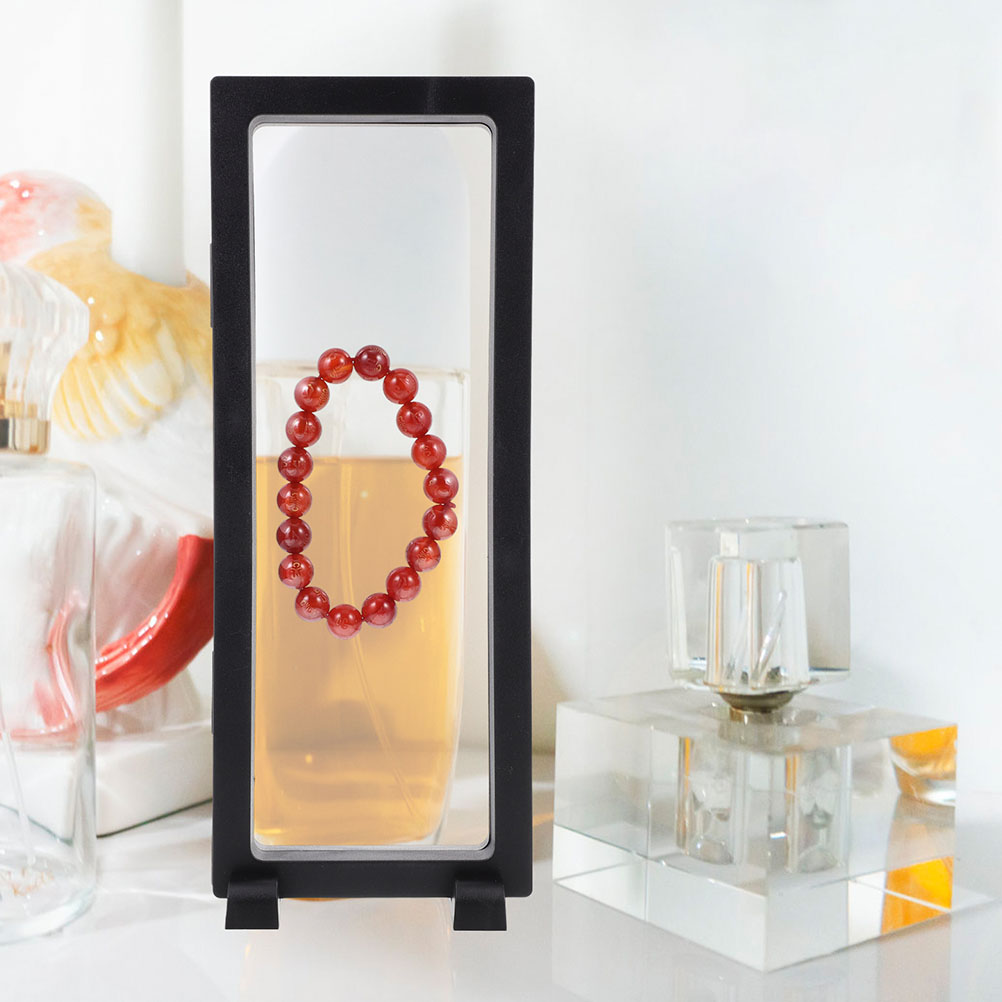 Raindrops 3 Sets 3D Cases Black Rectangular Pe Film Suspension Box for ...