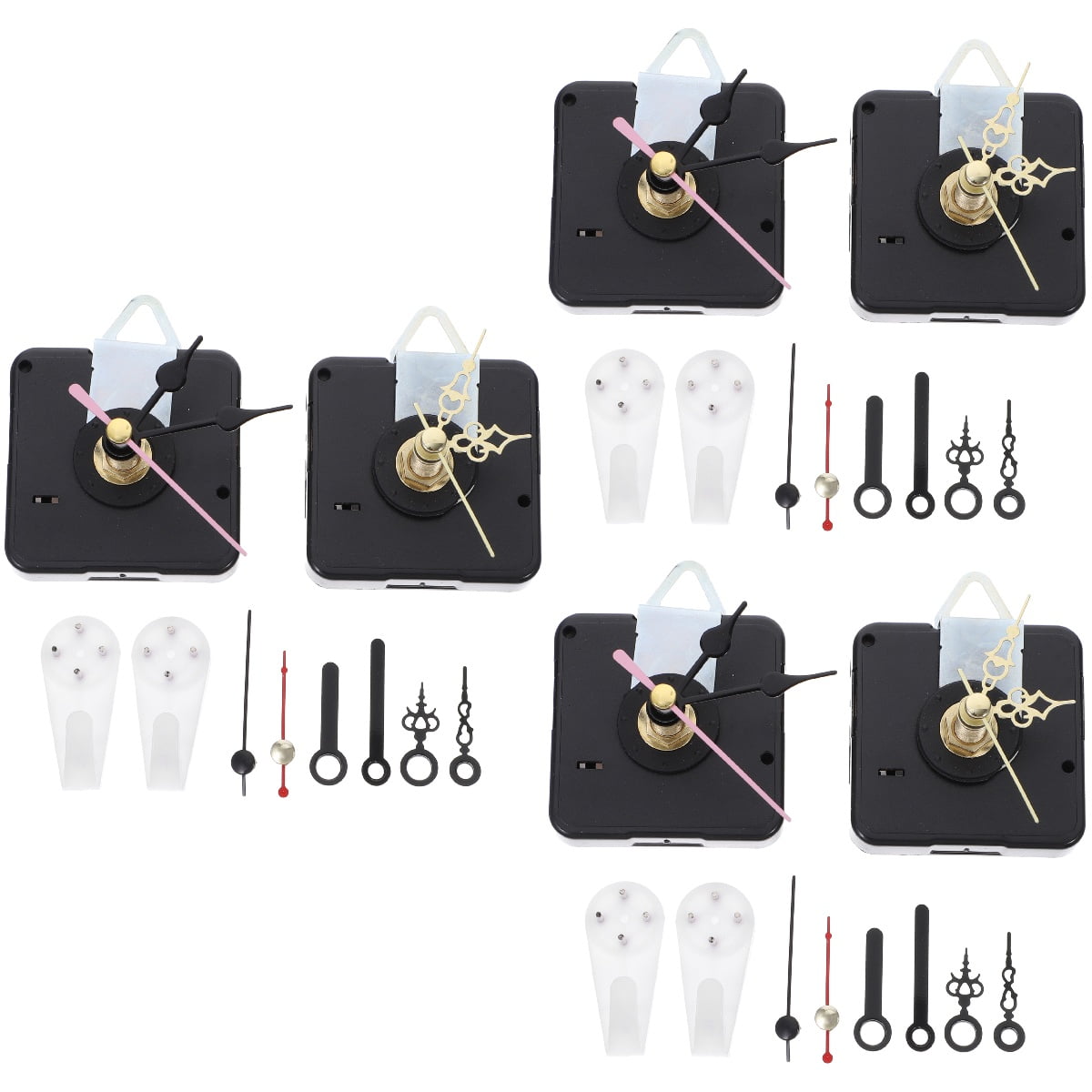 Raindrops 3 Sets Clock Mechanism Clock Hands Kit Clock Replacement ...