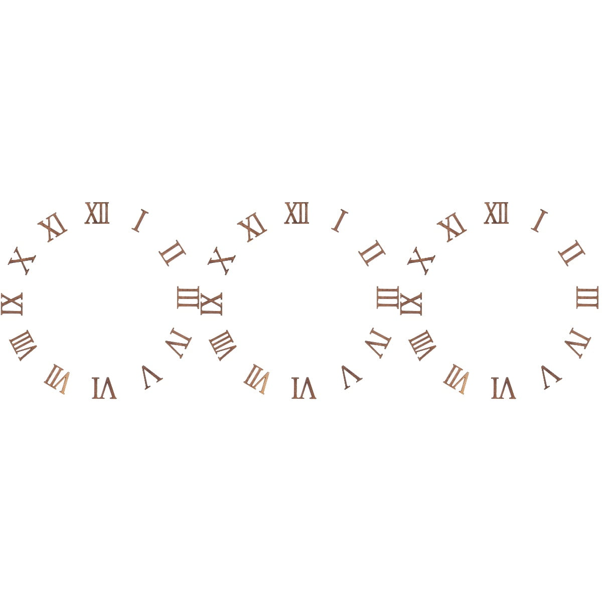 Raindrops 3 Sets Clock Numbers Repair Clock Numbers DIY Clock Numbers ...