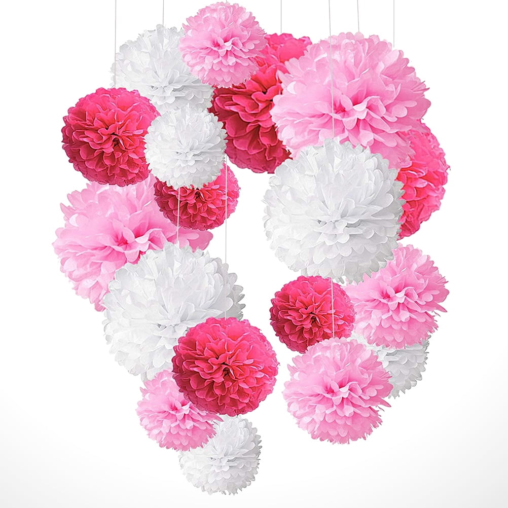 Raindrops 3 Sets Colorful Paper Honeycomb Party Decorations Flower Ball ...