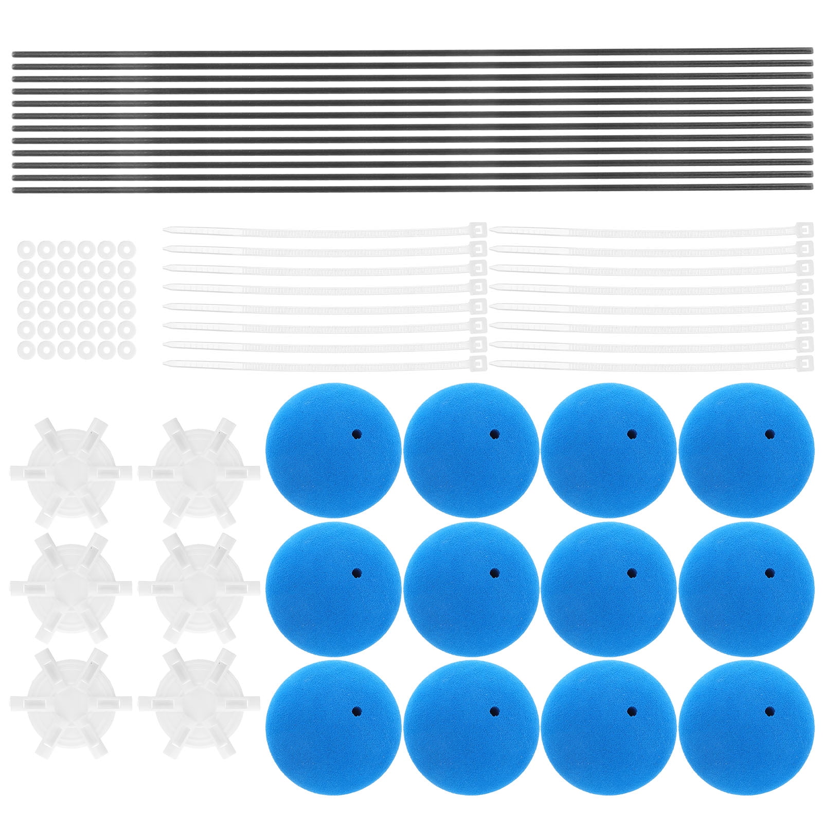 Raindrops Beginners Rc Helicopter Prop Plastic 3 Sets - Walmart.com