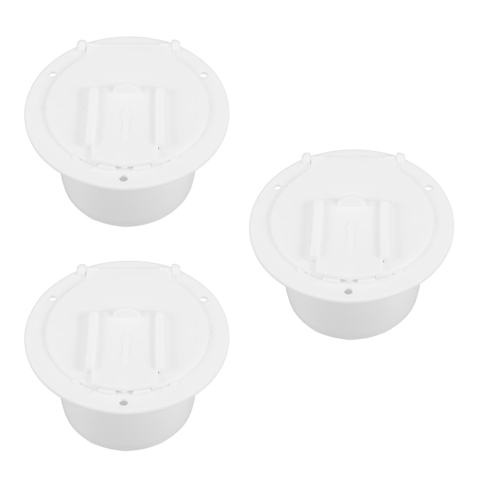 Raindrops 3 Sets Heavy-Duty Rv Electrical Cable Hatch Weatherproof ...