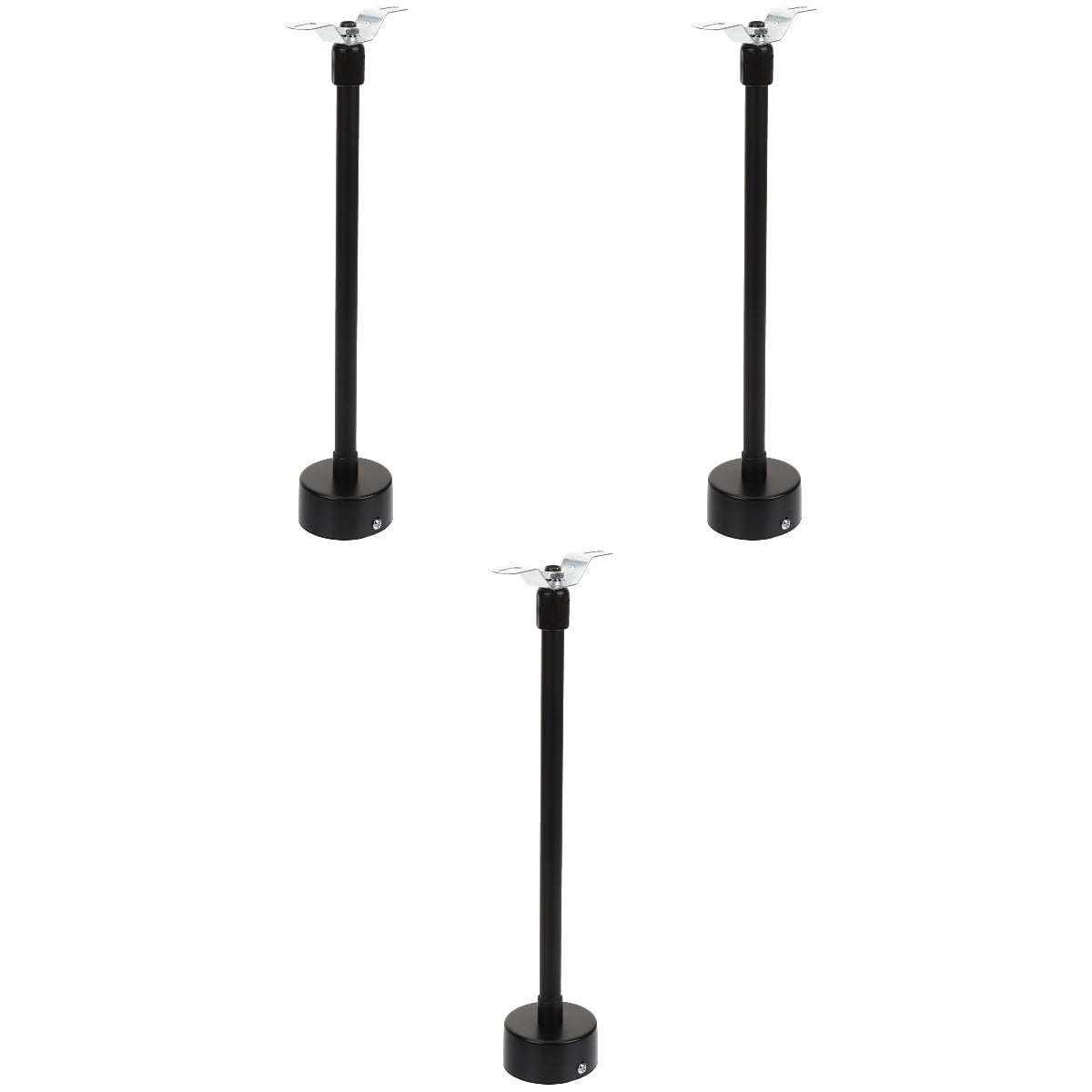 Raindrops 3 Sets Pendant Light Fixture Extension Rod Chandelier Light ...