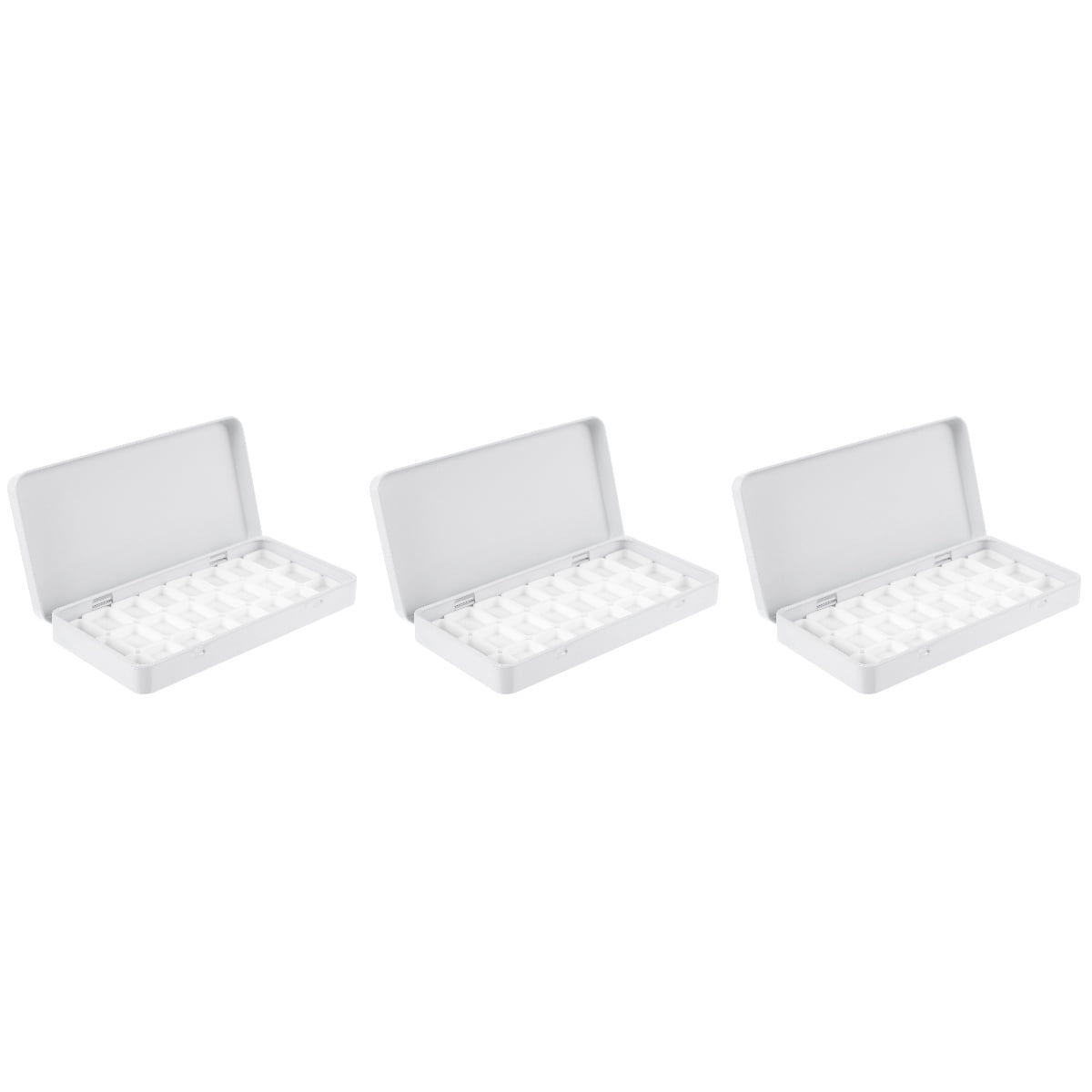 Raindrops 3 Sets Plastic Watercolor Paint Pan Watercolor Palettes Box ...