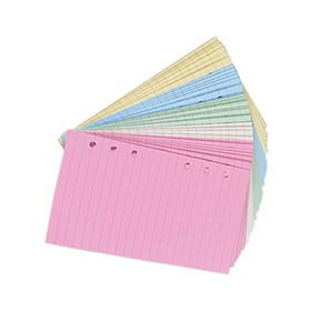 Lined Colored Paper
