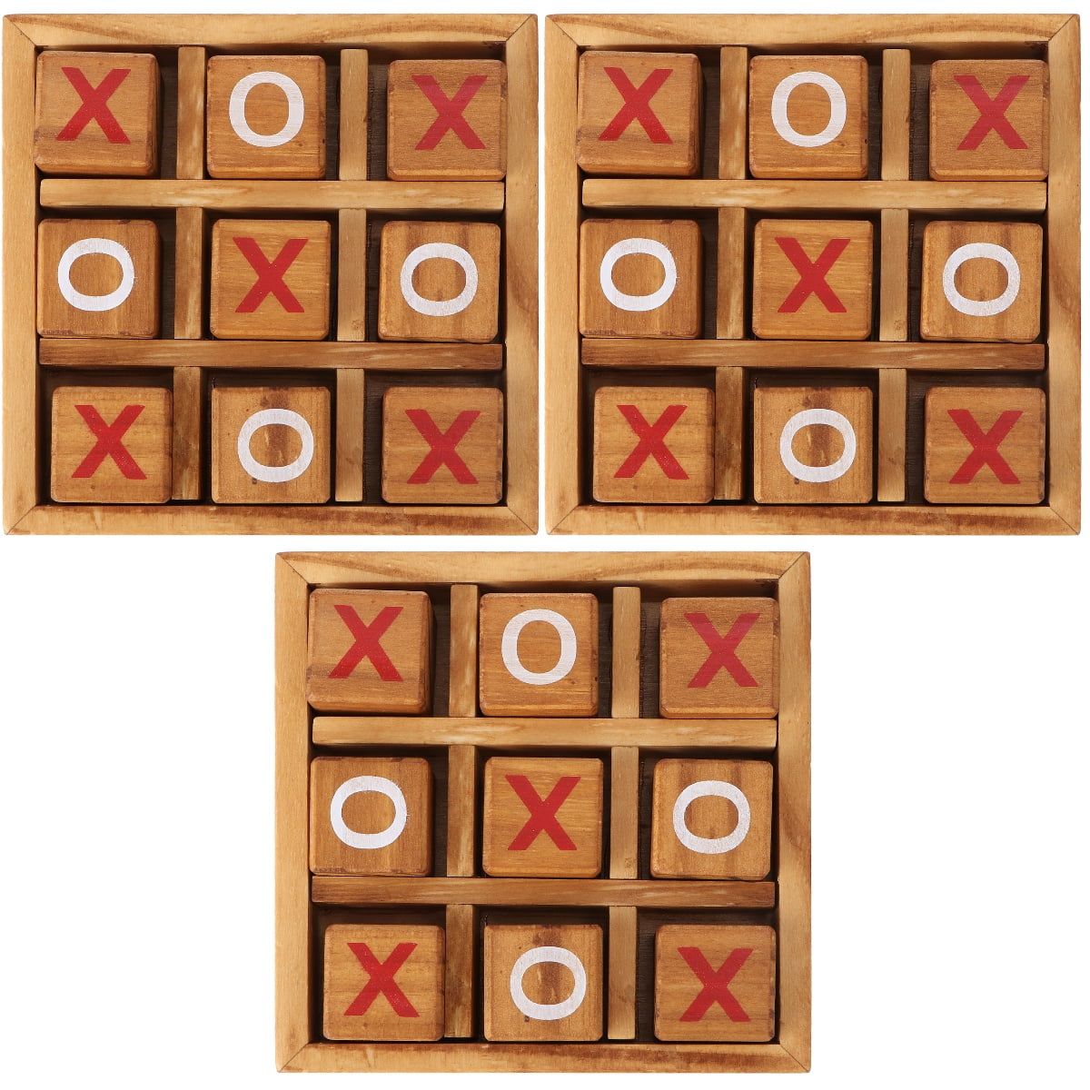 Raindrops 3 Sets Toe Family Board Games XO Strategy Board Games for ...