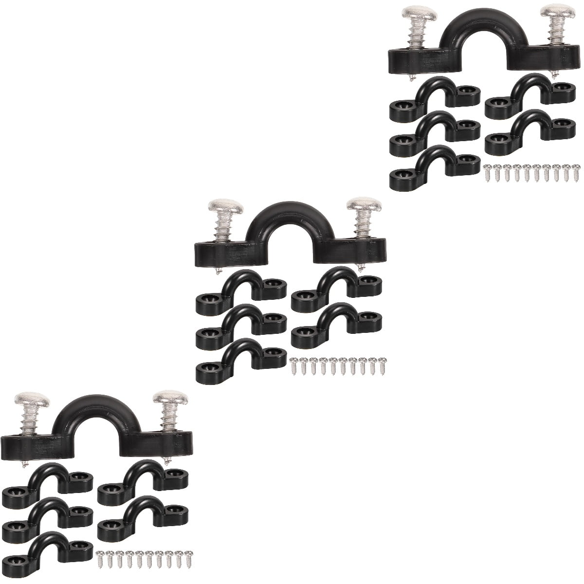 Raindrops 3 Sets of Mooring Rope Buckles Fixing Buckle Boat C-Shaped ...