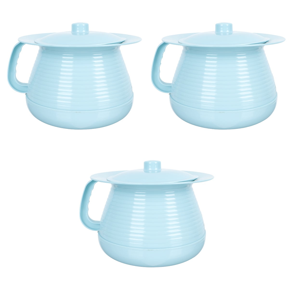 Raindrops 3 pcs Adult Urinal Pail Pot Urinal Container Portable Adult Urinal Bottle Spittoon ...