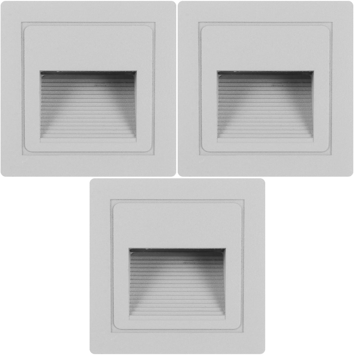 Raindrops 3 pcs LED Embedded Step Lamp Waterproof Stair Lamp Indoor ...