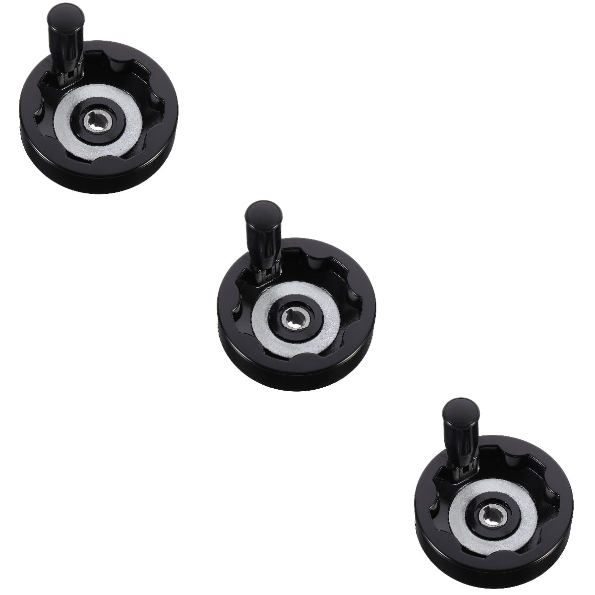 Raindrops 3 pcs Machine Milling Inside Ripple Hand Wheel Handwheel ...