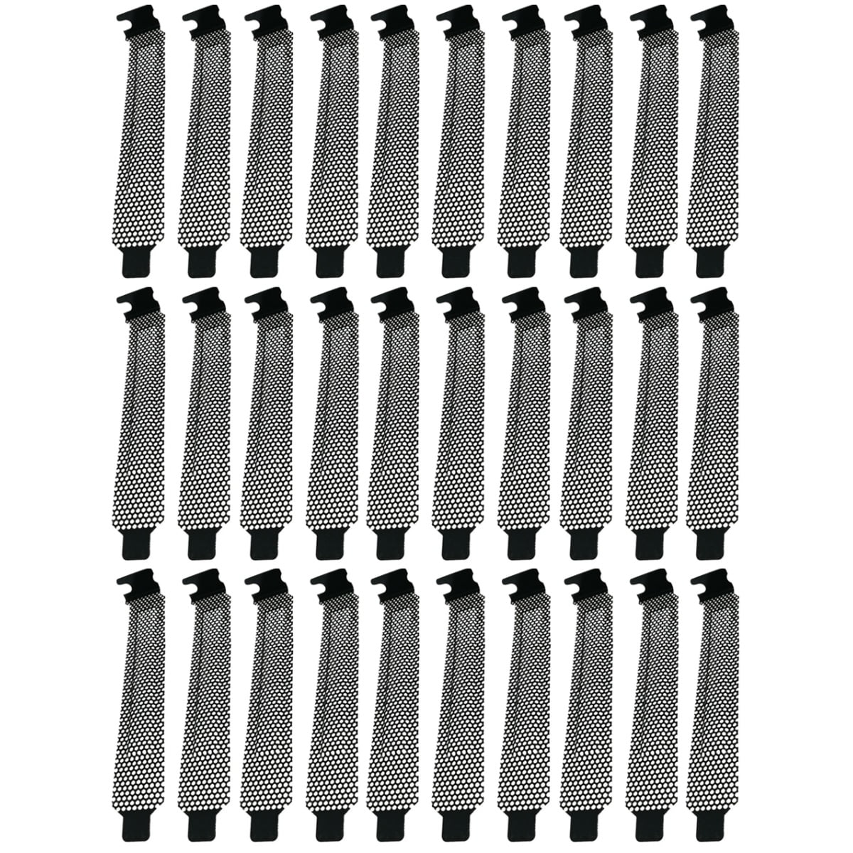 Raindrops 30 PCS Computer Chassis PCI Slot Cover PC Case Metal Mesh ...