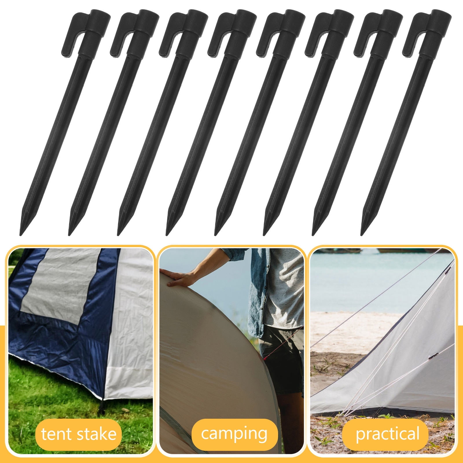 Raindrops 30 Pcs Anchor Aluminum Camping Stake Tent Accessories Stakes ...