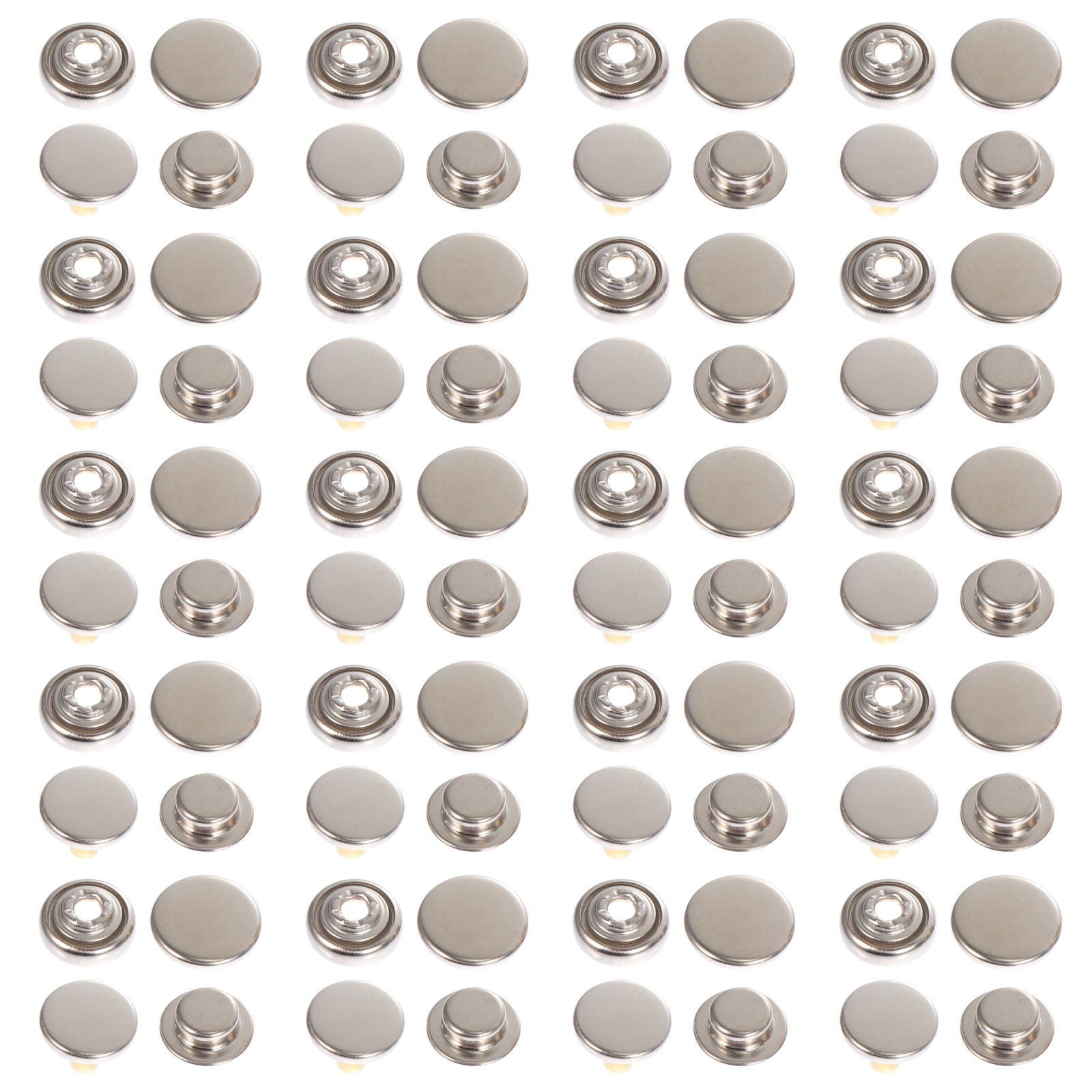 Raindrops 30 Pcs Brass Buttons Sew Snap Tape Machine Rivets Studs ...