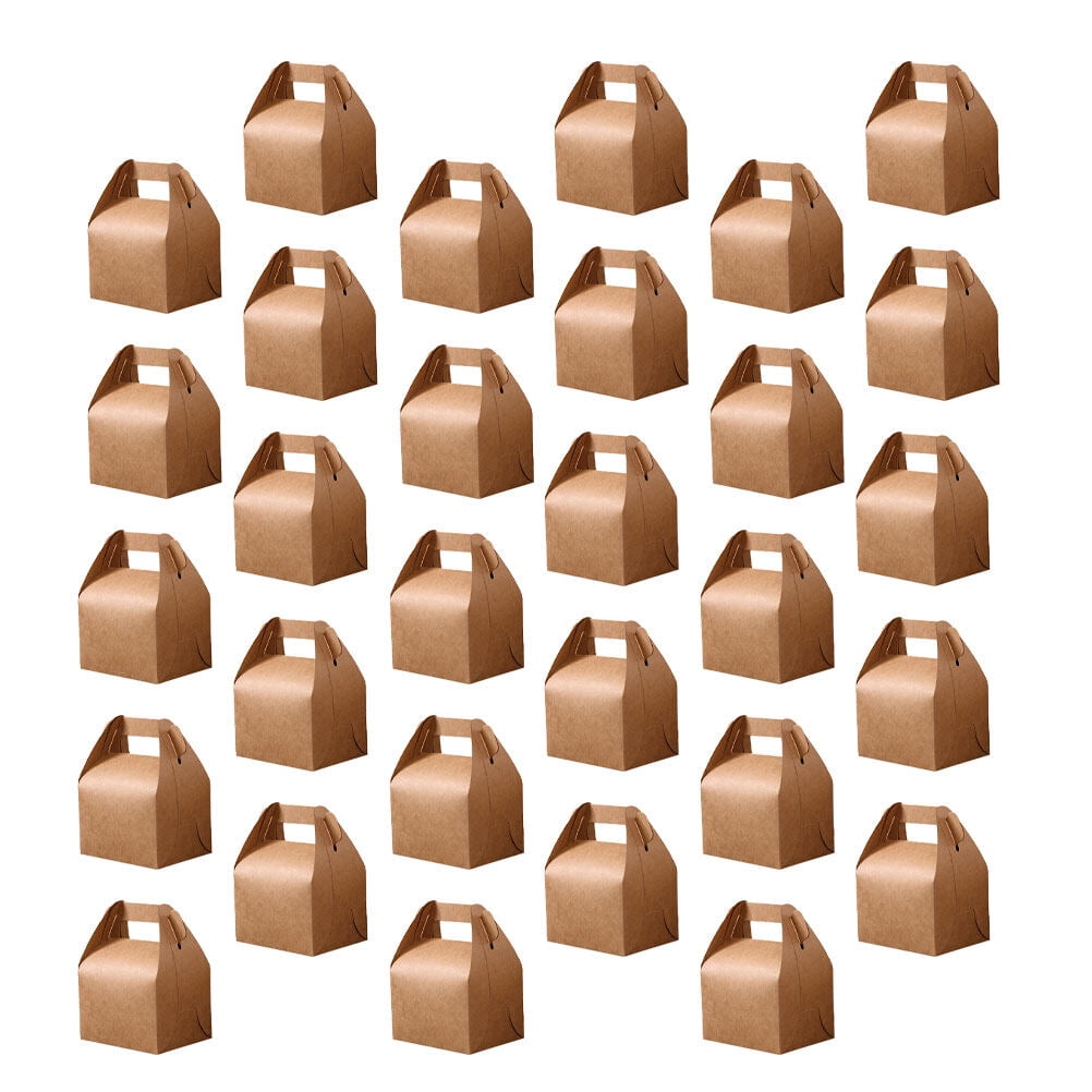 Raindrops 30 Pcs Candy Box Kraft Paper Foldable Candy Packaging Tote ...