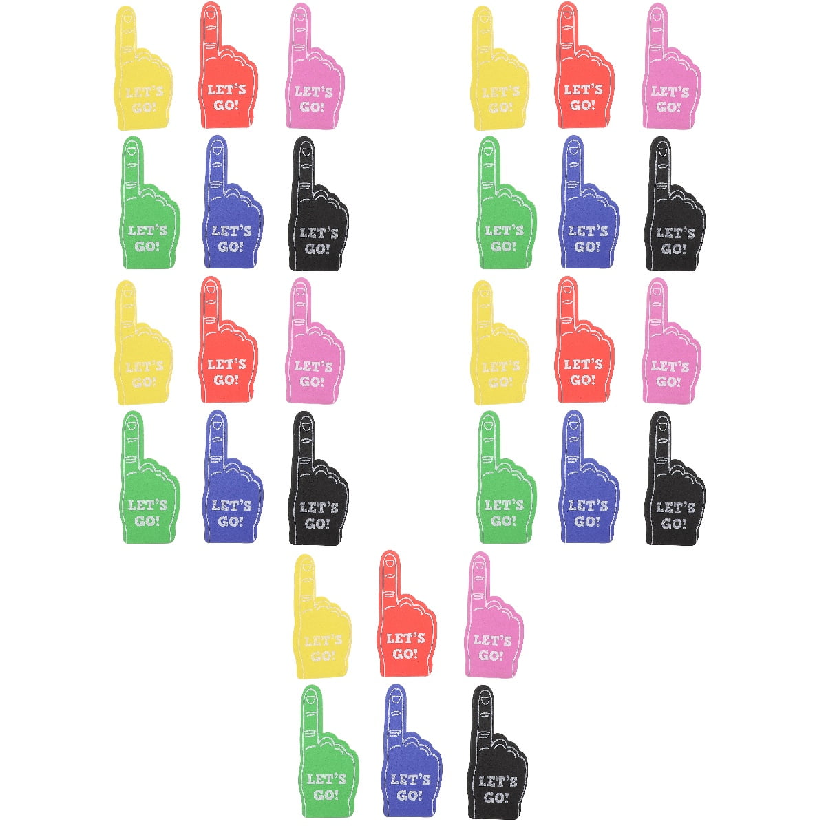 Raindrops 30 Pcs Cheerleading Prop for Sports Events Cheering Squad Use ...