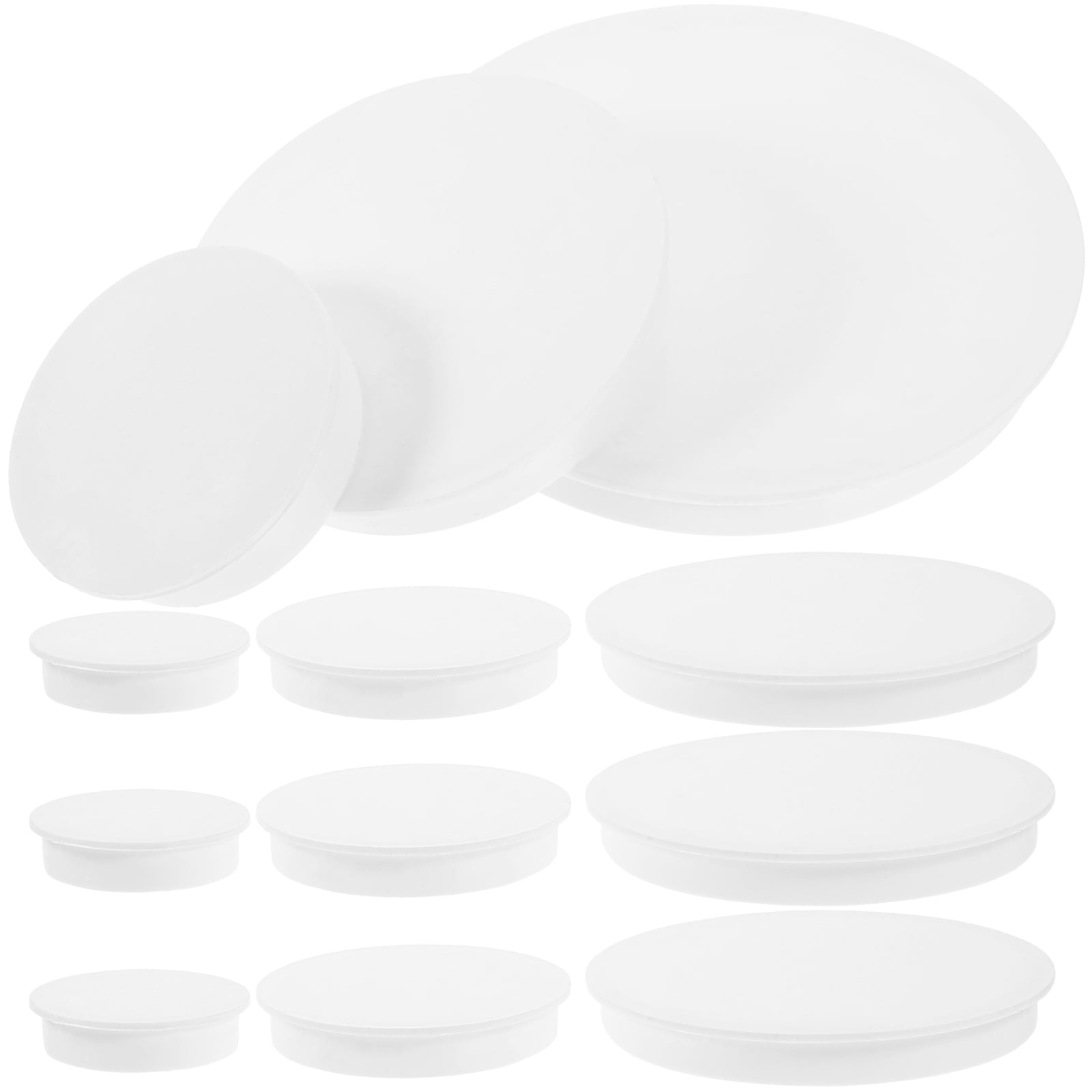 Raindrops 30 Pcs Plastic Cap Cup Lids Downspout Caps Submersible Pump ...