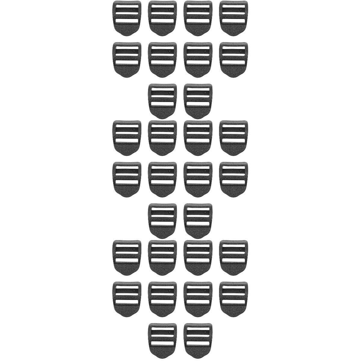 Raindrops 30 Pcs Plastic Ladder Slider Adjustable Lock Buckles Luggage ...