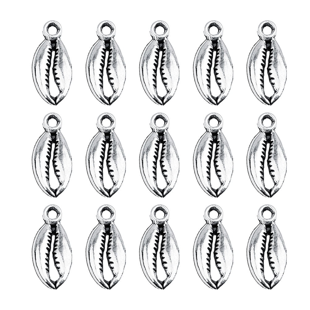 Raindrops 30 Pcs Vintage Craft Charm Antique Beads Charms Smooth ...