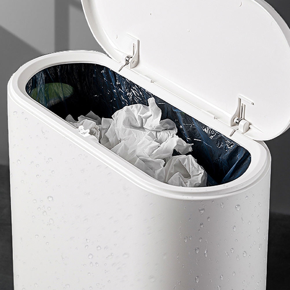 Raindrops 30 Set Recycle Bin Kitchen Trash Can Self-locking Waste Latch ...