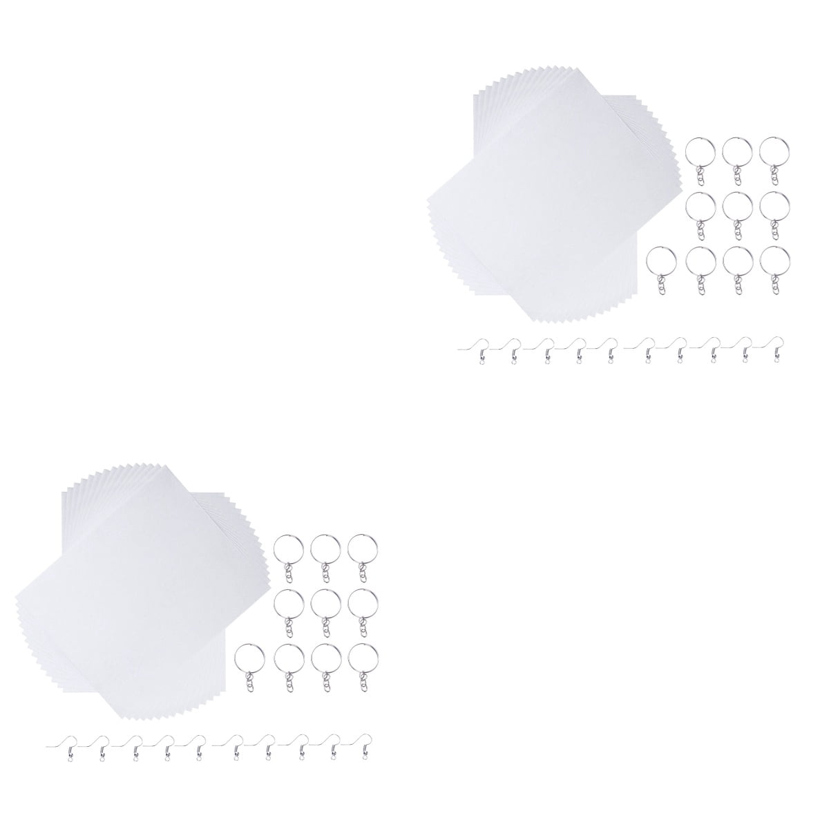Raindrops 30 Sheets Creative DIY Heat Shrinkable Film Set Color Lead ...