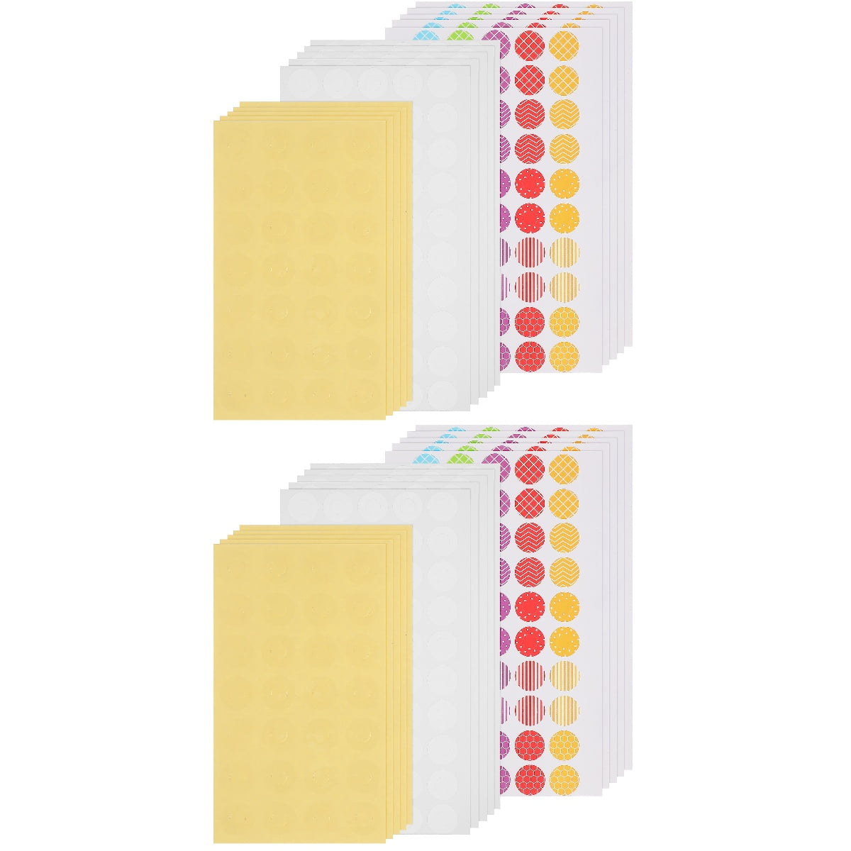 Raindrops 30 Sheets Hole Reinforcement Stickers Paper Hole Binder Paper ...