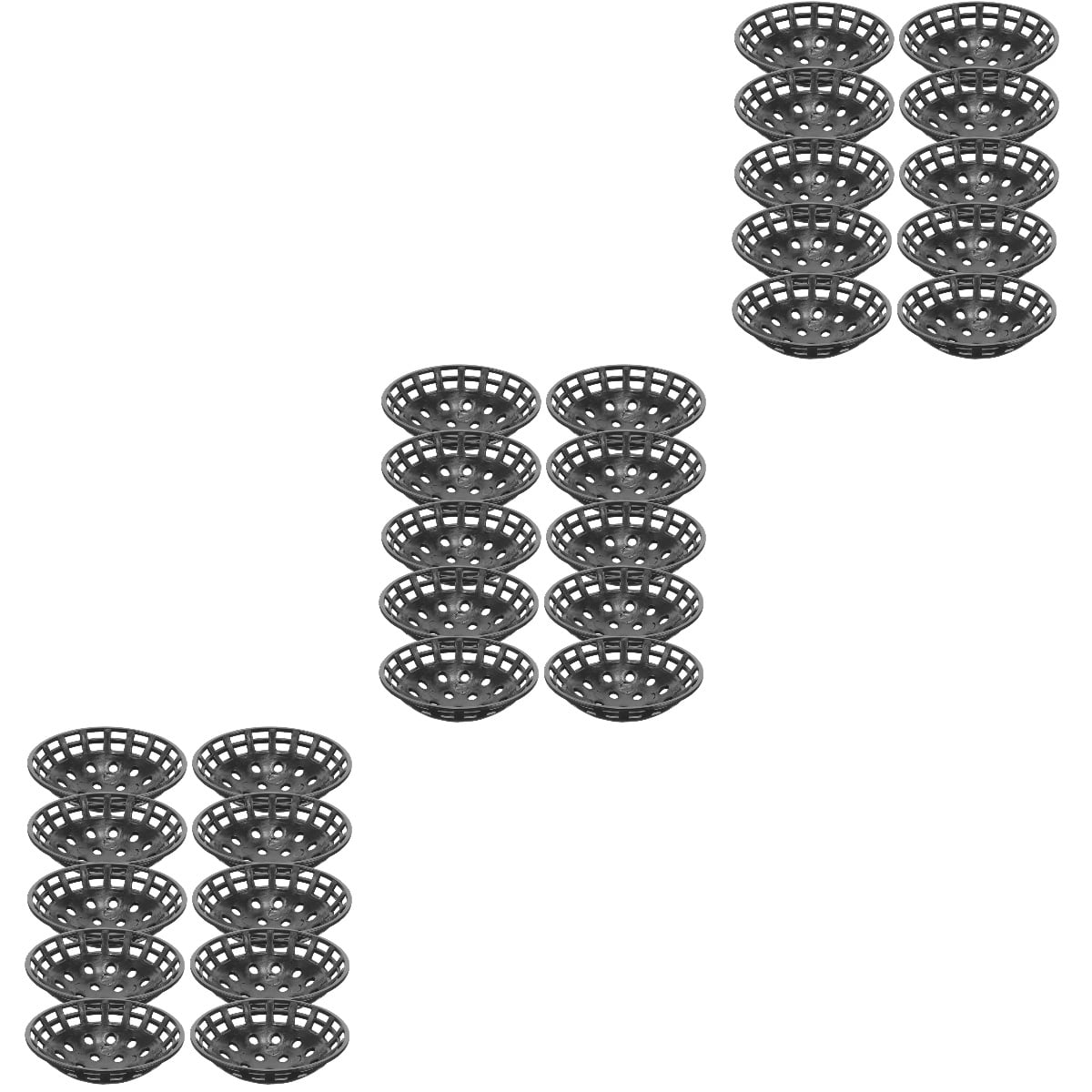 Raindrops 30 pcs Flower Pot Hole Mesh Pads Bonsai Grid Drainage Mesh ...