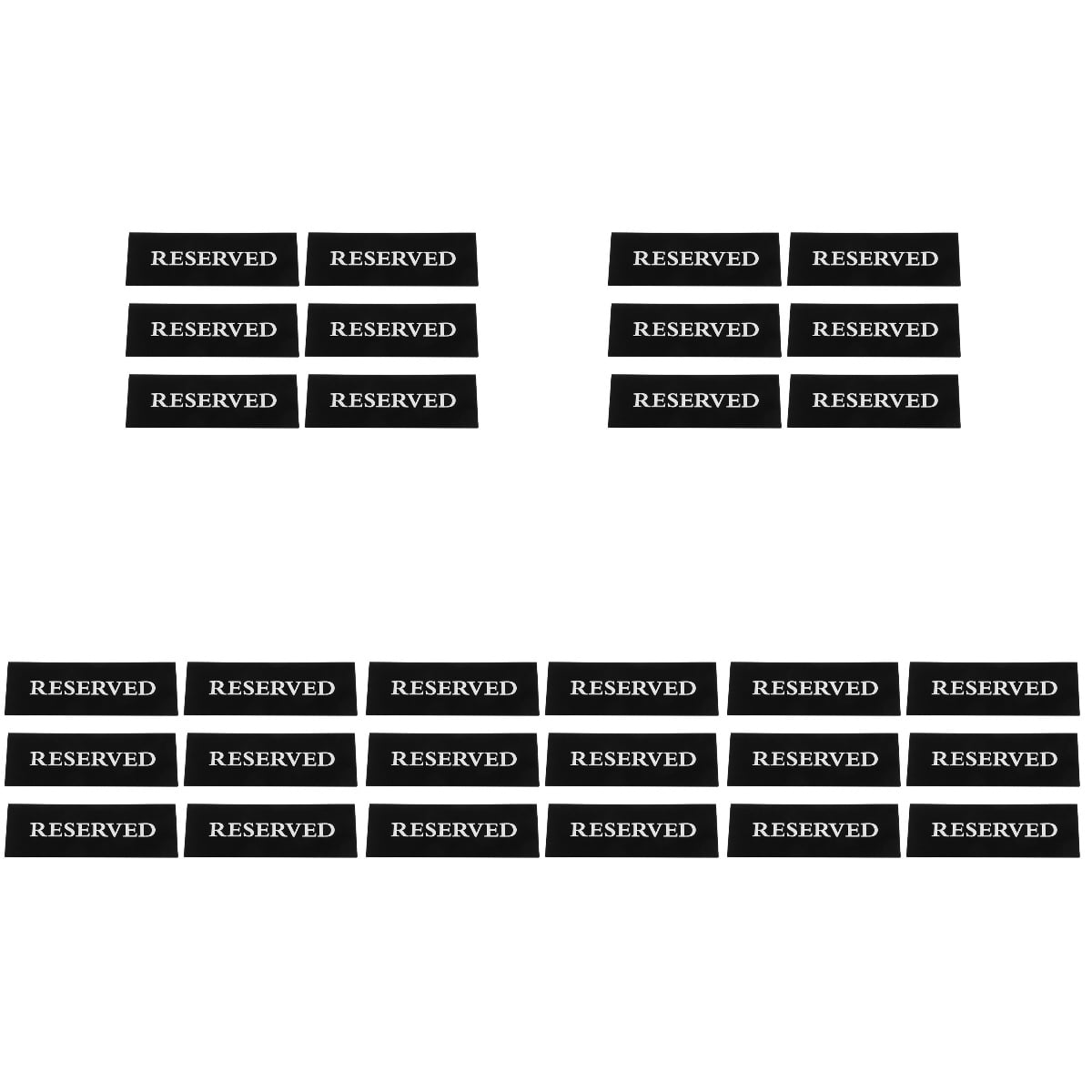 Raindrops 30 pcs Reserved Signs Wedding Party Reserved Sign Reserved ...