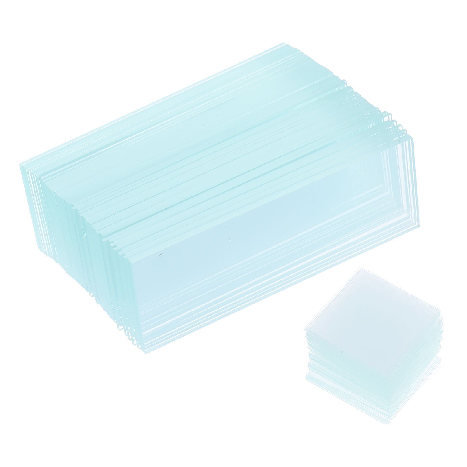 Raindrops 300 Pcs Microscope Slide Cover Slip Child 7.60X2.50X1.10CM ...