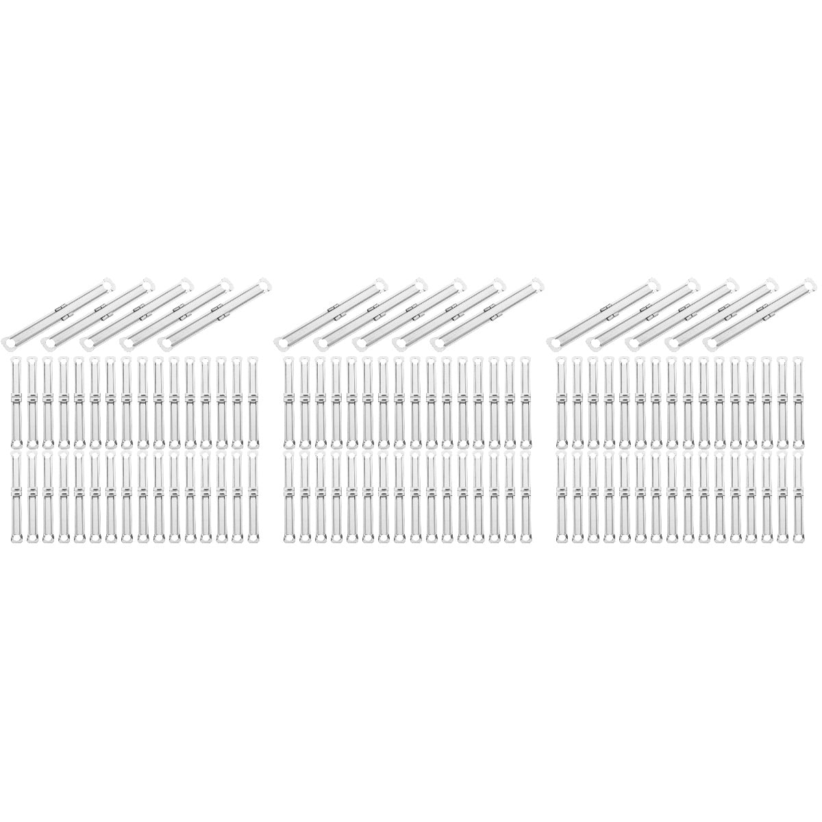 Raindrops 300 Pcs Stationery Binder Fasteners Convenient Binder Clips ...