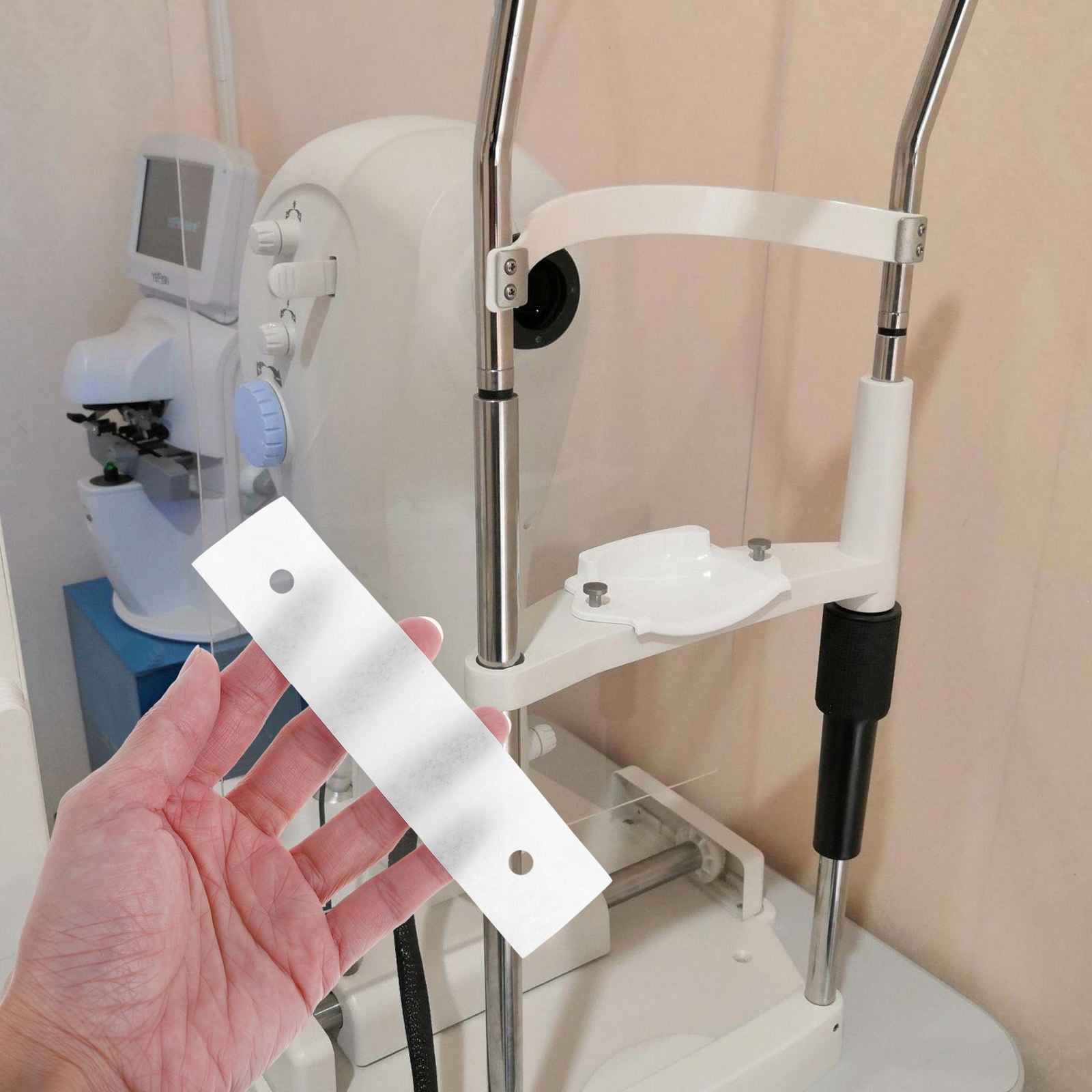 Raindrops 300Pcs Per Bag 10 Bags White Paper Chin Rest for Optometry ...