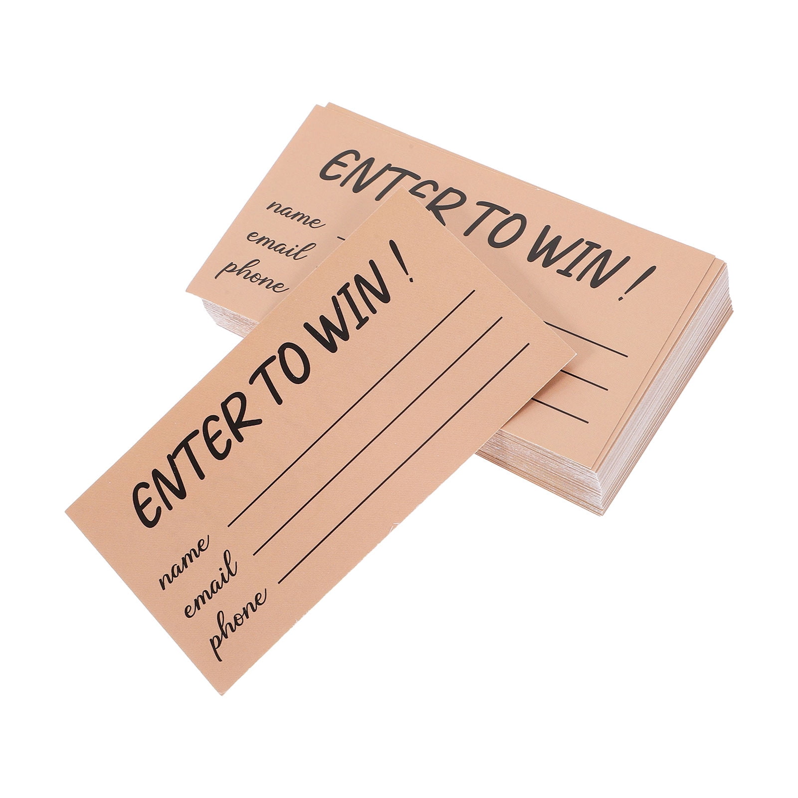 Raindrops 300pcs Raffle Ticket Cards Blank Voting Cards Voting Raffle ...