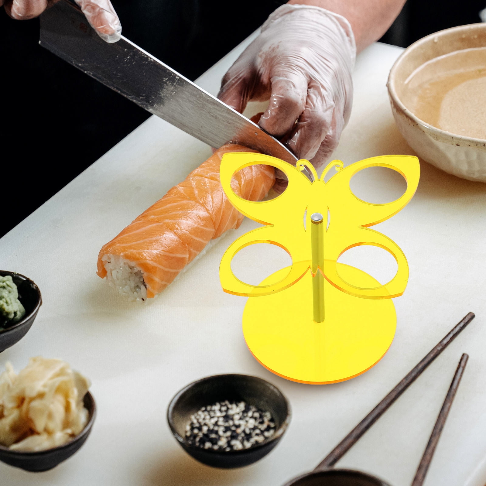 Raindrops 30Pack Ice Cream Display Rack Golden Acrylic Display Stand ...