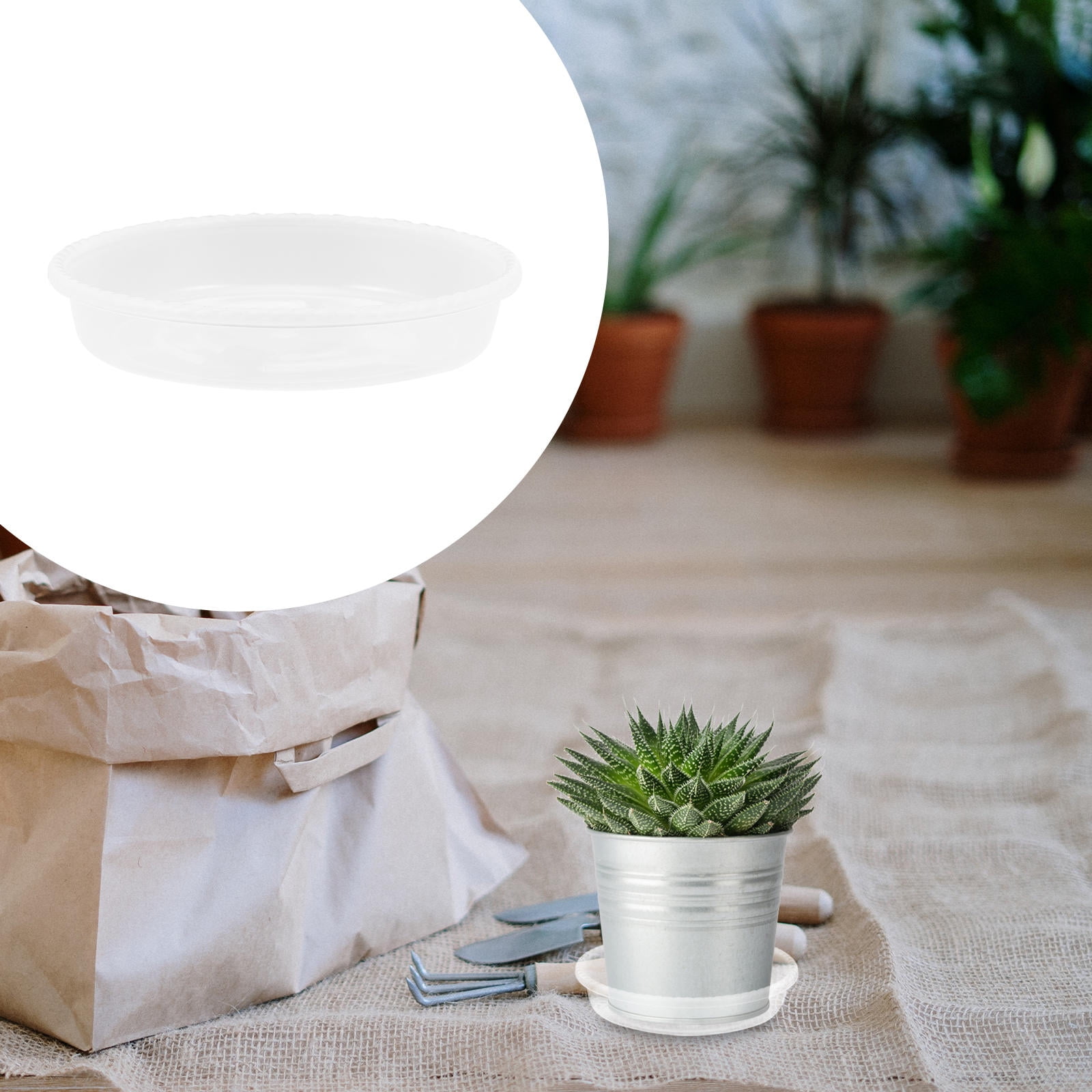 Raindrops 30Pcs Aging Resistant Transparent Plastic Planter Water ...