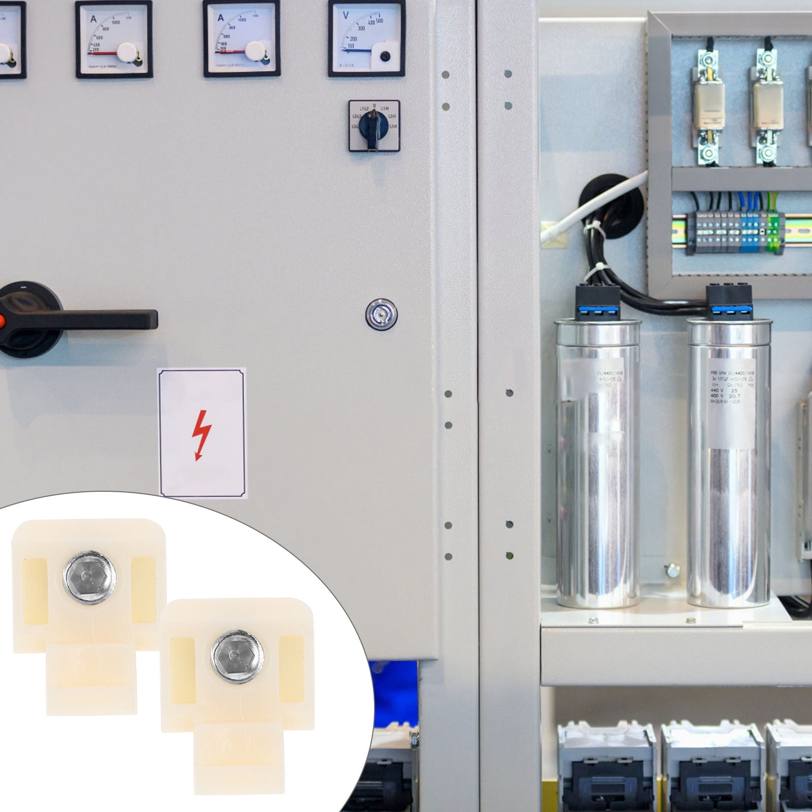 Raindrops 30Pcs Junction Box Base Screw Part Control Box Base Screw ...