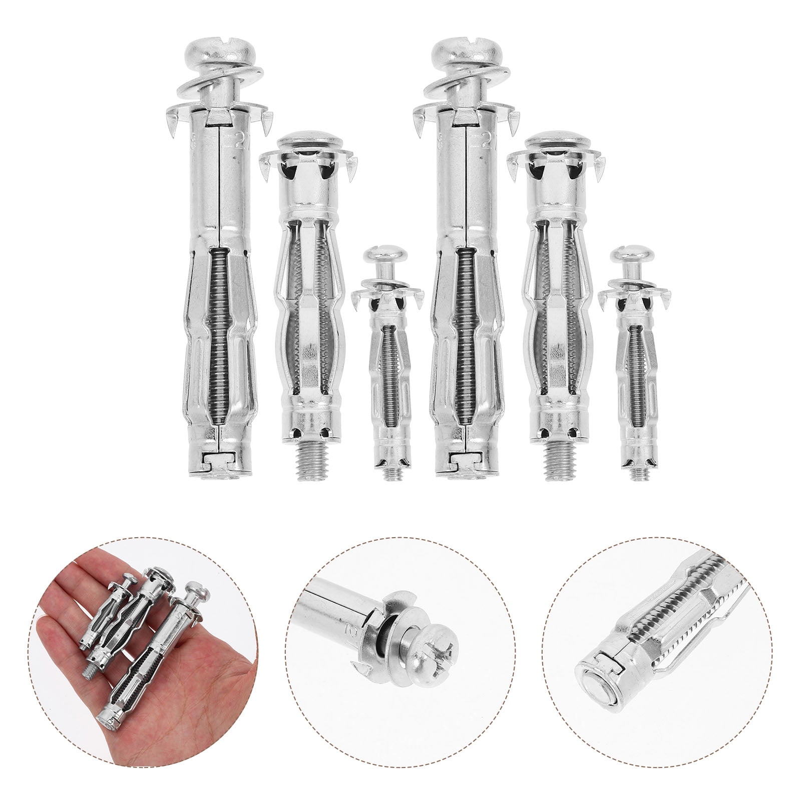 Raindrops 30pcs Hollow Wall Anchors Expansion Bolts Hollow Wall Fixing ...