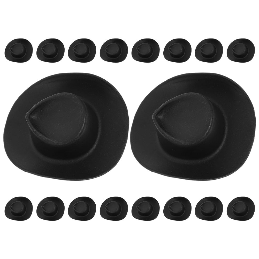 Raindrops 30pcs Mini Cowboy Hats For Crafts Tiny Western Hats For ...