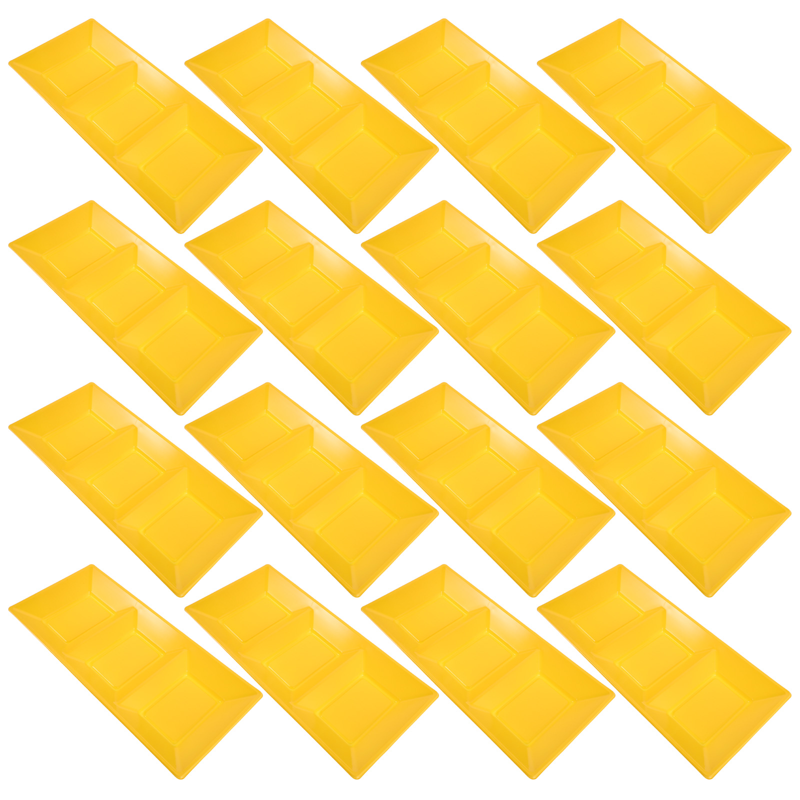 Raindrops 30pcs Restaurant Serving Trays Fruit Tray Plastic Food Tray ...